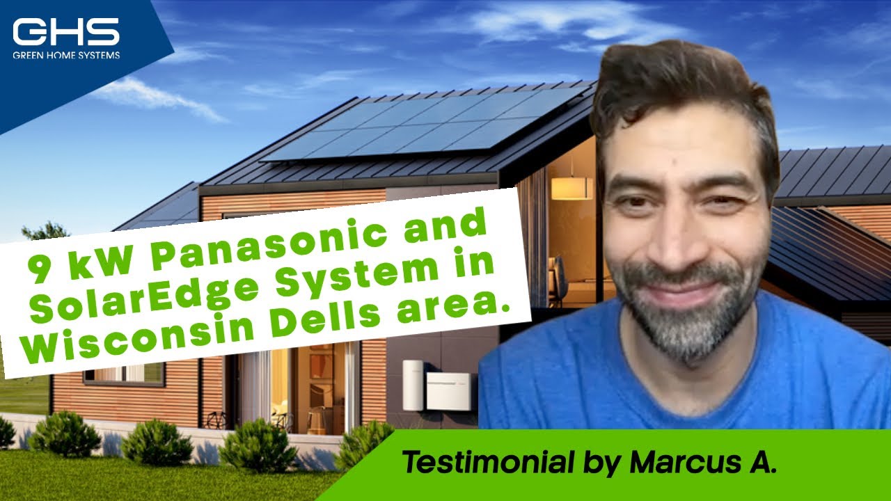 Green Home Systems Brings Solar Panel System to Wisconsin Dells, WI ...