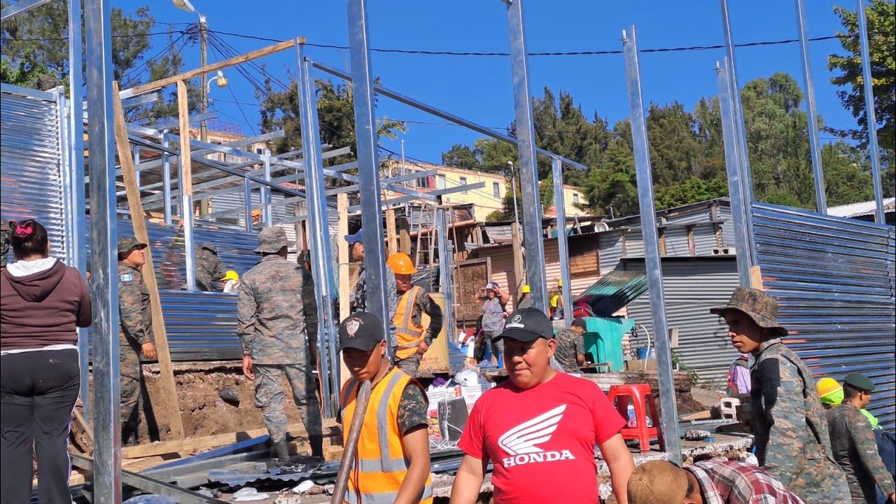 Se aceleran trabajos de reconstrucción en la zona 21 - YouTube
