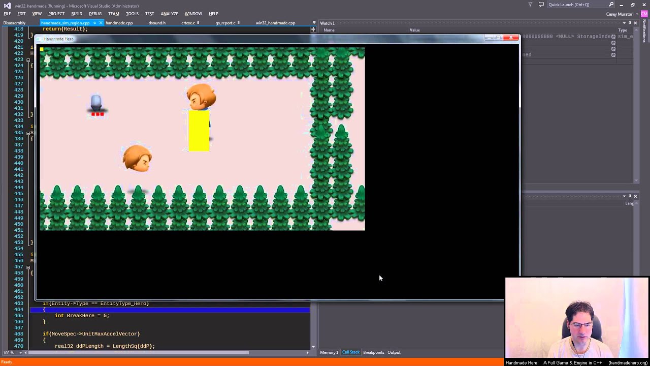 Handmade Hero Day 075 - Conditional Movement Based on Step Heights ...