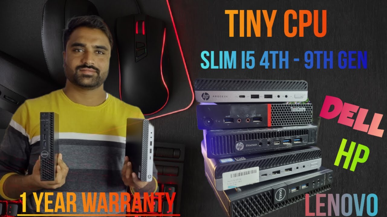 TINY SLIM CPU With 1 Year Warranty | Best DEAL In PUNE | Best Tiny PC ...