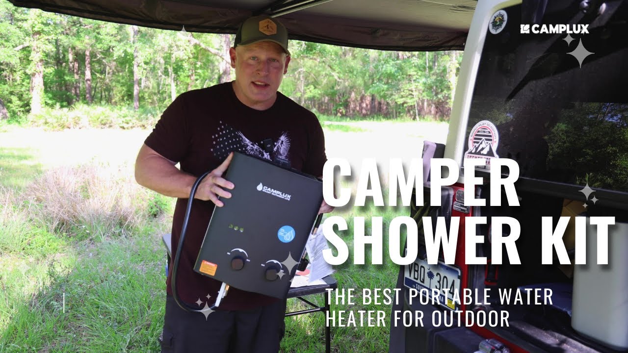 Camplux Camper Shower Kit | Your Ultimate Camping Companion - YouTube