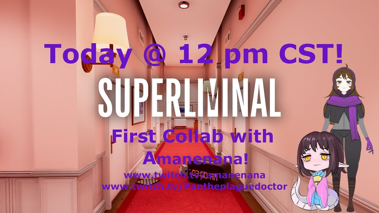 First Collab! // Playing Superliminal with Amanenan! - YouTube