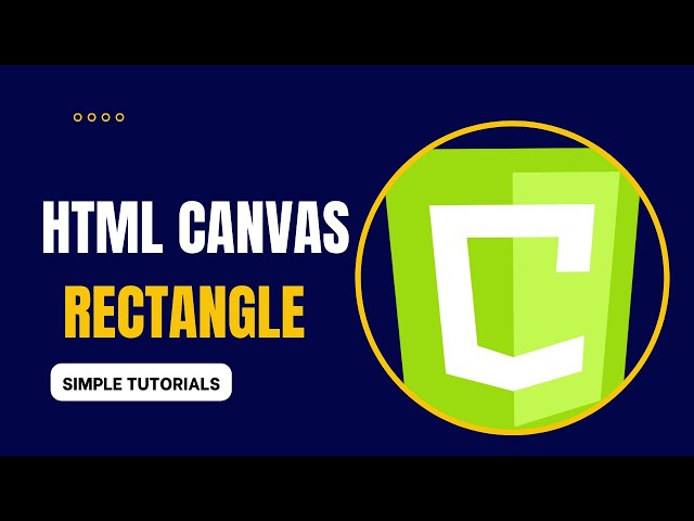 How To Draw Rectangle In Html Canvas