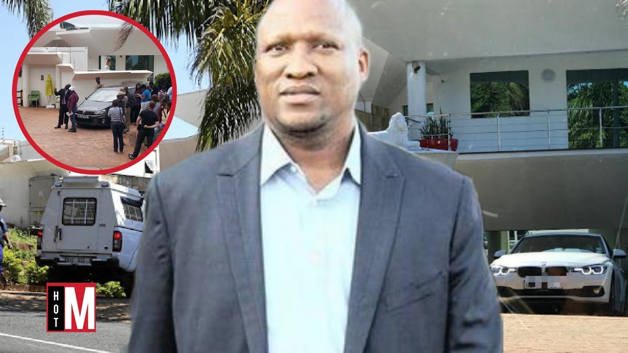 Again?! Intruder ‘caught’ in Sbu Mpisane’s mansion - YouTube