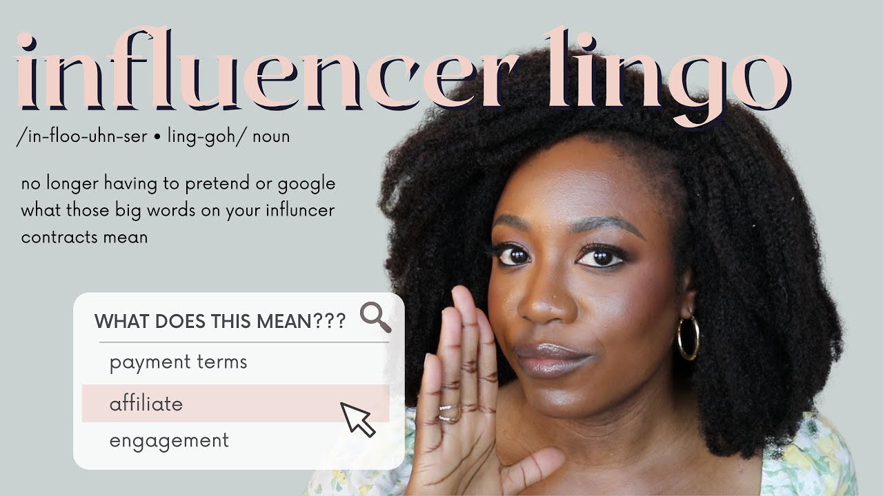 10 INFLUENCER MARKETING TERMS YOU NEED TO KNOW - YouTube