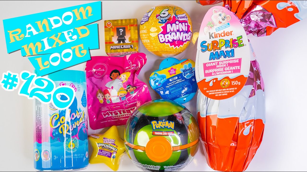 Random And Mixed Loot Opening Surprise Blind Bag Toys Unboxing #120 ...