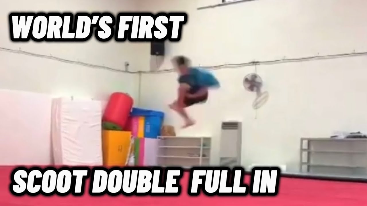 World’s First Scoot Double Full In- Shosei Iwamoto (June 29, 2019) (TRICKING) - YouTube