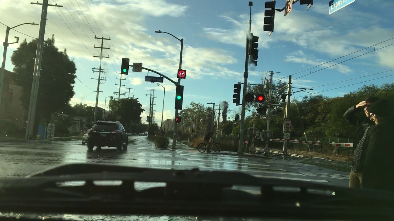 Sky Share: Rainbow Over West Los Angeles. January 9, 2018 - YouTube
