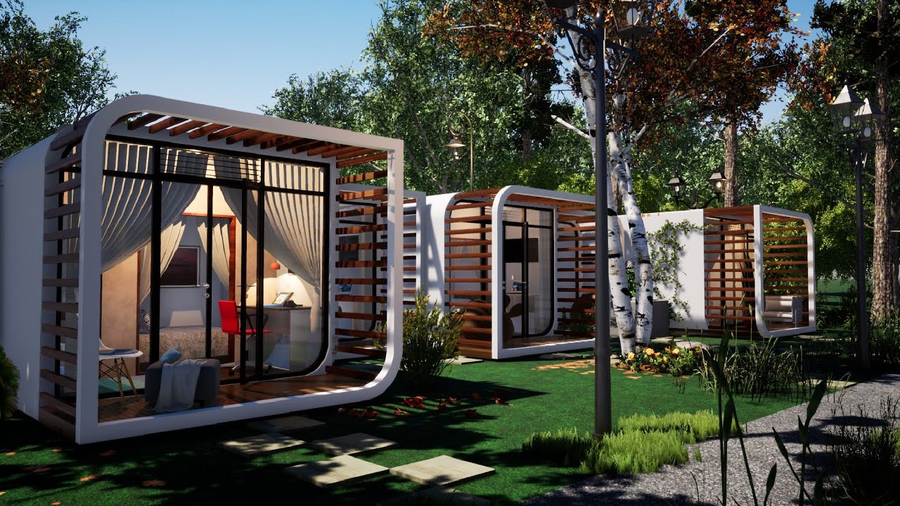 Tiny-Simple House Design Idea-House Design Idea (Forest Cottages)-1 ...