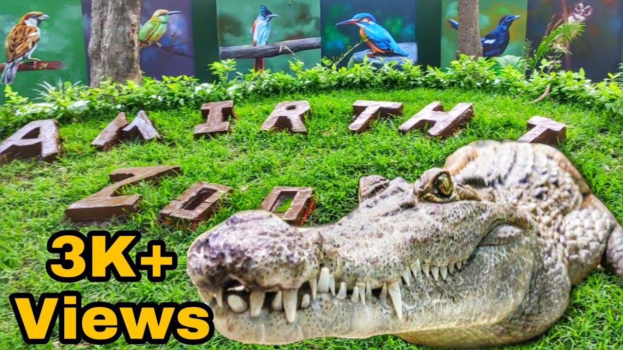 Amirthi Zoological Park | South India Best Zoo | Crocodile | Snakes ...