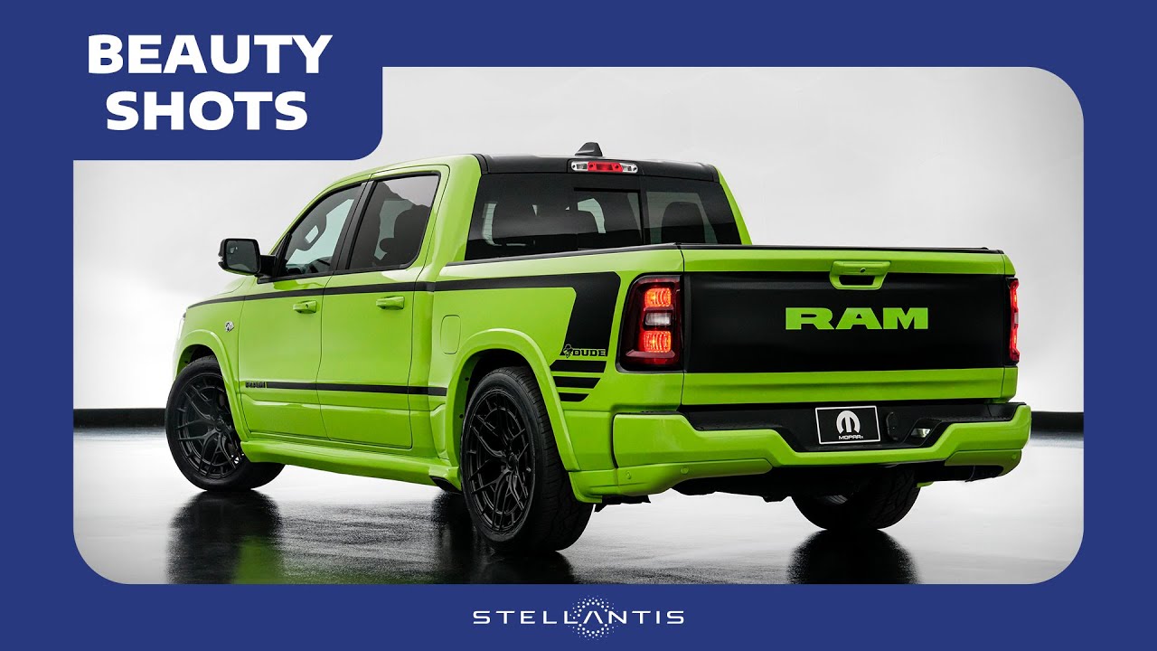 Beauty shots of The Dude | Mopar Custom Ram 1500 Concept | 2025 SEMA ...