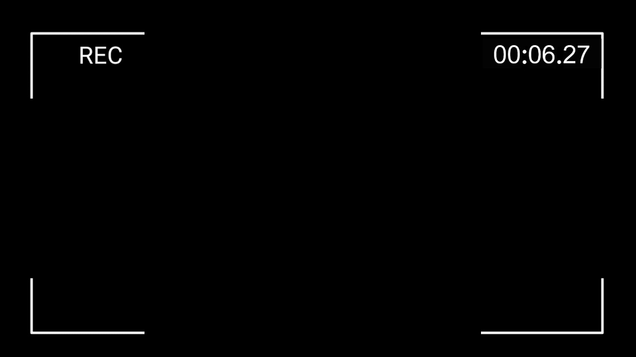 Animasi Camera Recording Template Free To Use - YouTube
