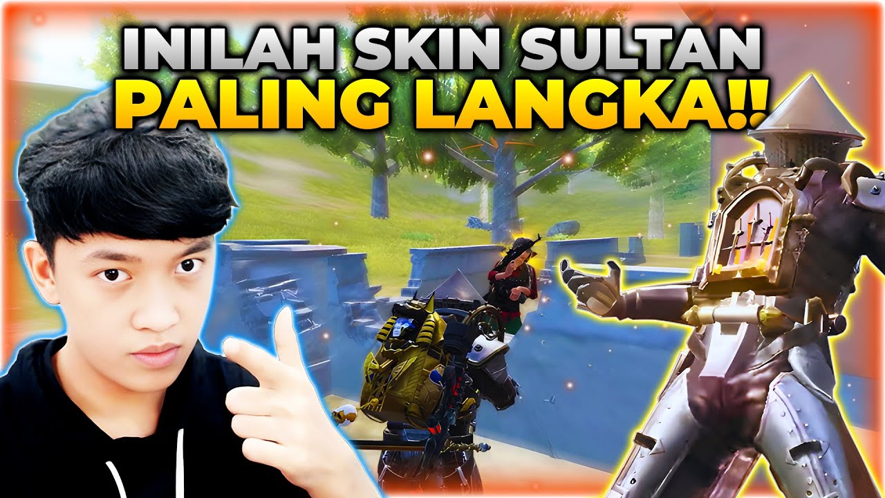 TERNYATA INILAH SKIN SULTAN PALING LANGKA YANG ADA DI PUBG MOBILE ...