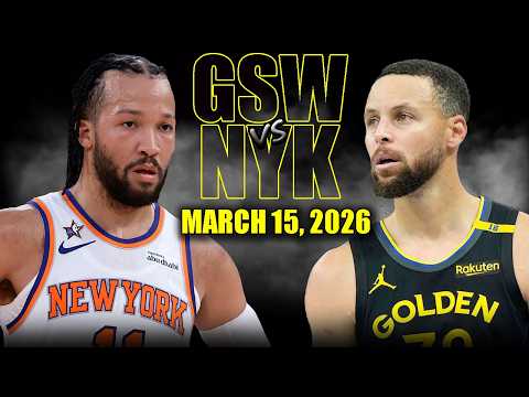 Golden State Warriors vs New York Knicks Full Game Highlights – March 15, 2026 | NBA Season