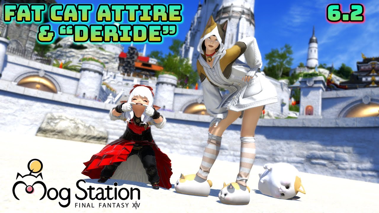 FFXIV: Fat Cat Attire & Pagaga Emote! - Cash Shop 14/9/22 - YouTube