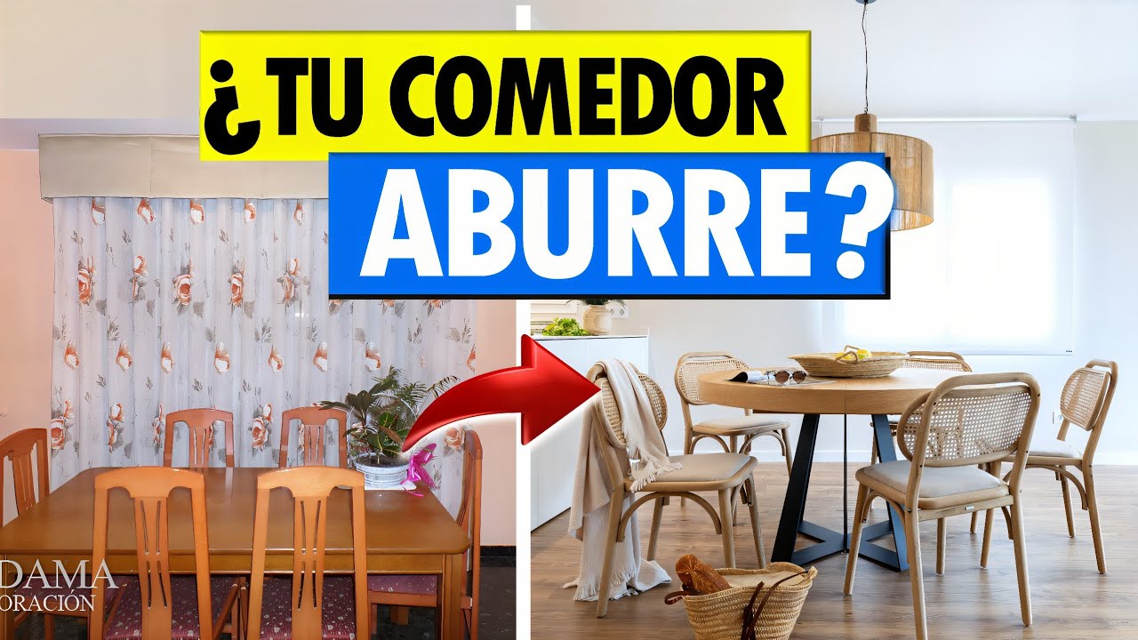ADIÓS al COMEDOR ANTICUADO / IDEAS PARA un COMEDOR MODERNO 2025 ...