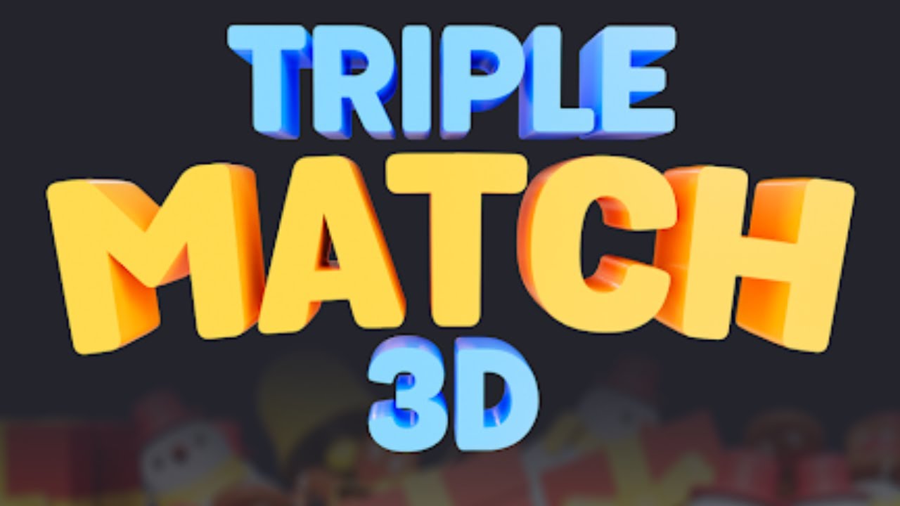 Triple Match, Tile Master 3D (Gameplay Android) - YouTube