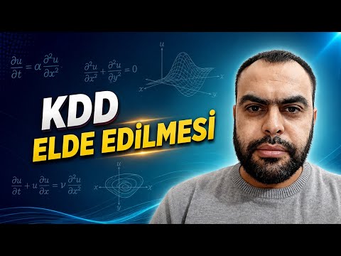 KISMİ DİFERANSİYEL DENKLEMLER: KDD Elde Edilmesi! Ara Sınav ve Finallere Hazırlık Soru Çözümü 1