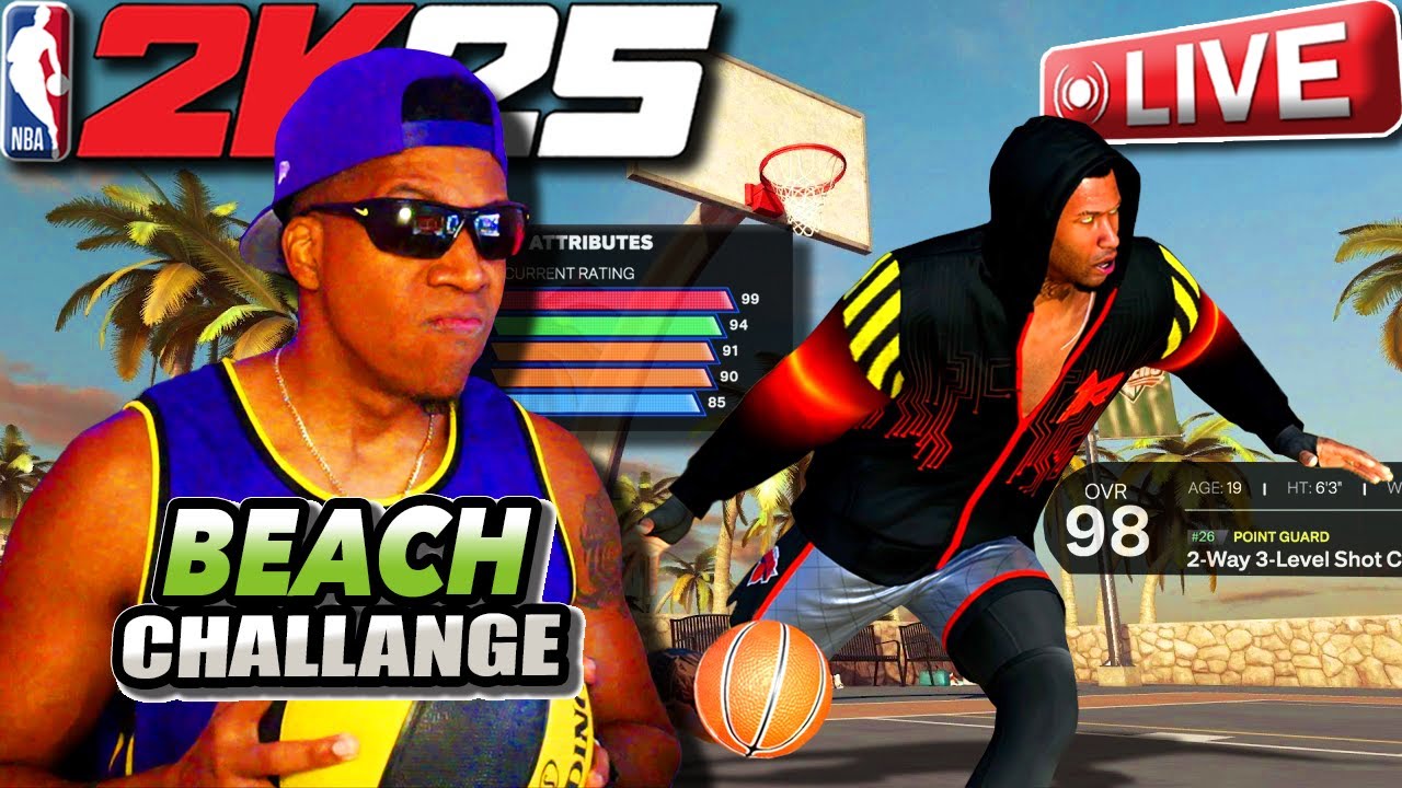 LIVE - NBA 2K25 - OLD TOWN Championship PARK! 6'3 ISO/LOCK PG Gameplay ...