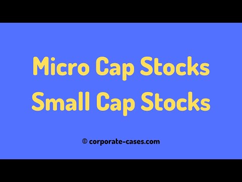 Market Cap: Nano, Micro, Small, Mid, Large & Mega Cap Stocks