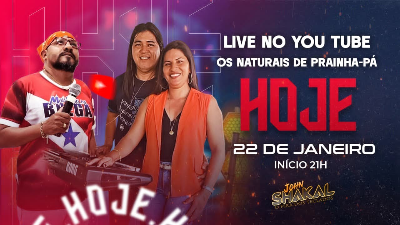 LIVE DO FERA / JOHN SHAKAL/ FREDSON MALVADÃO/ NEUVIENE GÓES - YouTube