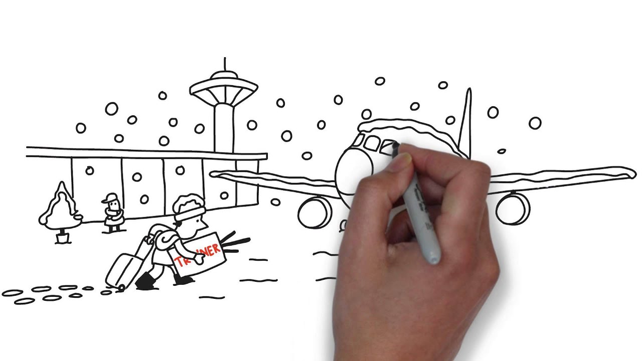 Excel Communications Xmas Doodle Video 2014 - YouTube