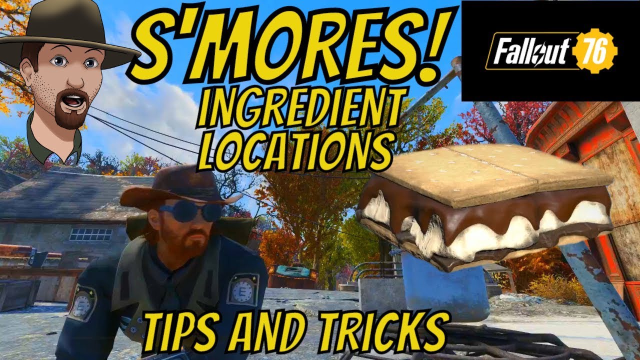 Fallout 76- All S'mores Ingredient Locations- Multiple Options and Tips ...