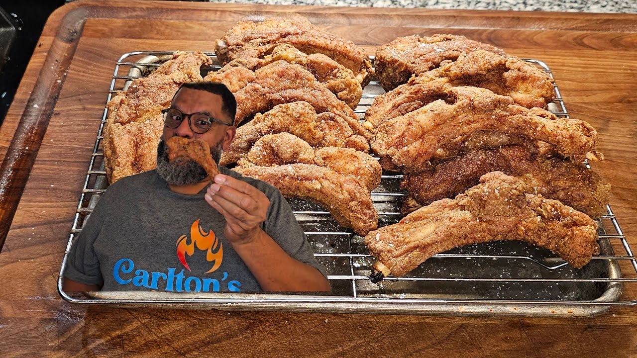 How To Make Amazing Baby Back Ribs! DEEP FRIED! #babybackribs #ribs # ...