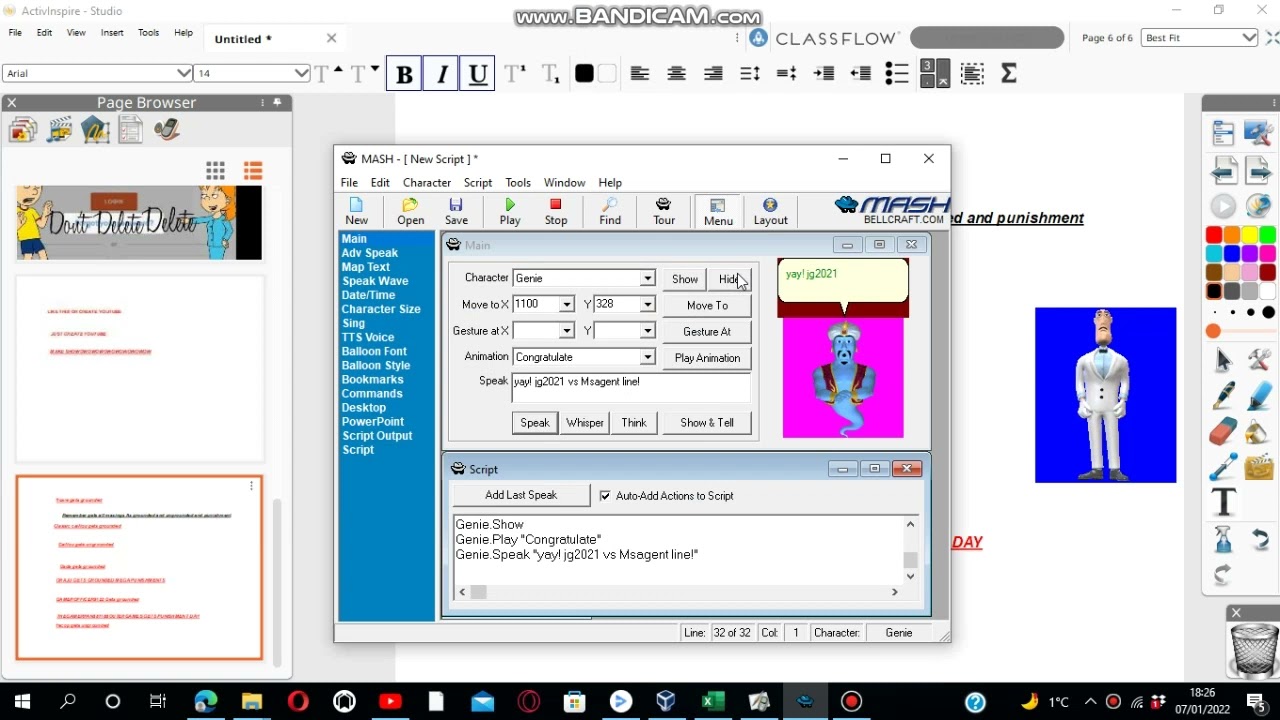 Jg2021 vs msagent line genie speak - YouTube