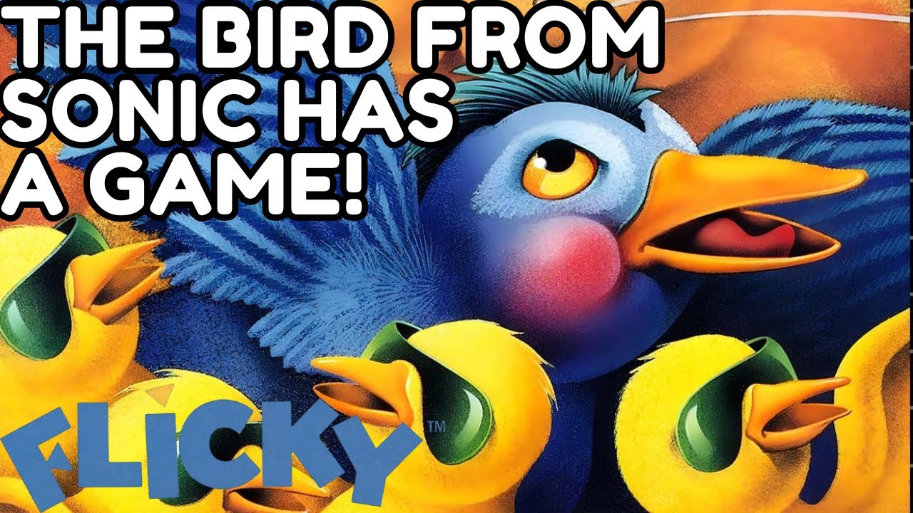 THIS IS TECHINACALLY THE FIRST SONIC GAME (Flicky 1984 Review) - YouTube