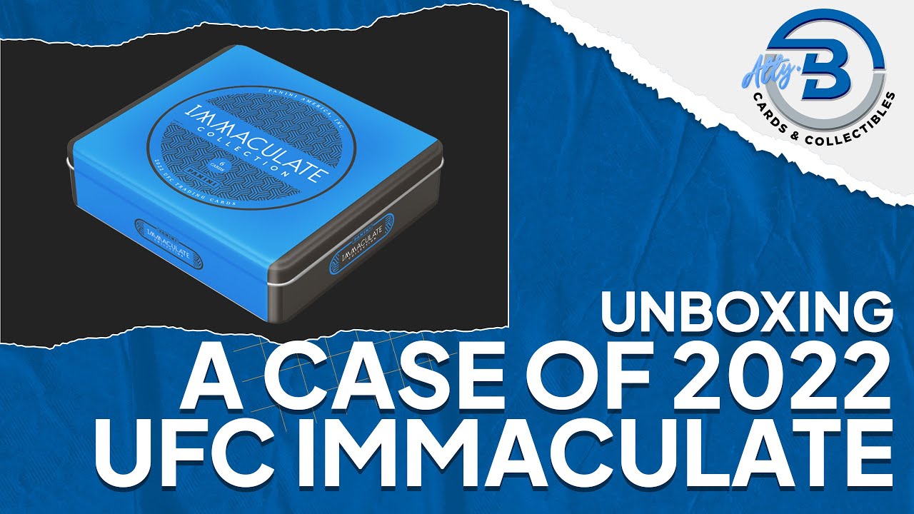Unboxing a 2022 UFC Immaculate Box - YouTube