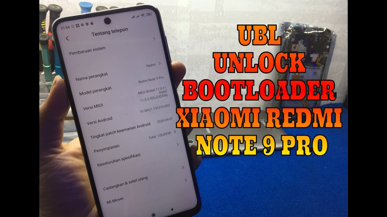 CARA UNLOCK BOOTLOADER UBL XIAOMI REDMI NOTE 9 PRO DAN SEMUA TIPE ...