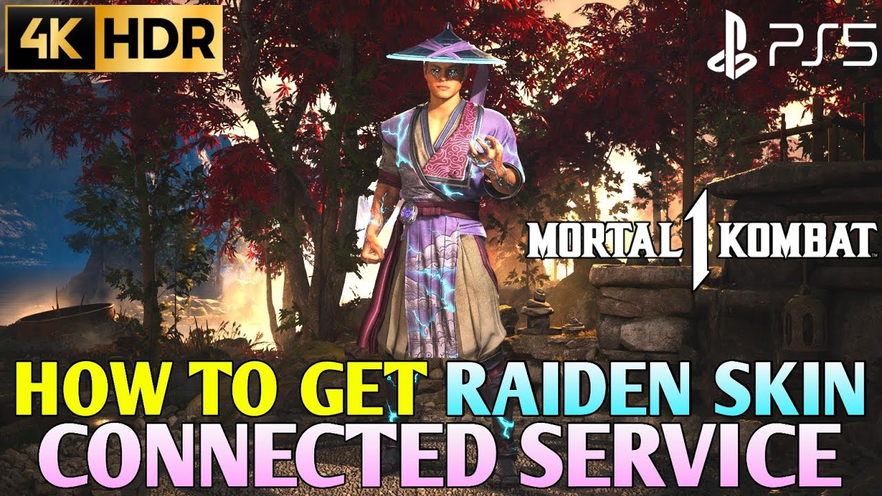 How to Get Connected Service Raiden Skin MORTAL KOMBAT 1 Raiden Skin ...