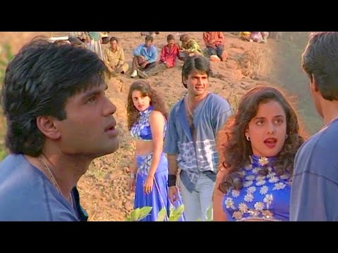 Shastra (1996 Film) On-Location | Suniel Shetty, Anjali Jathar | Flashback Video