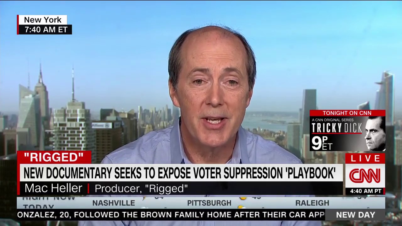 Rigged on CNN New Day Weekend - Voter ID - YouTube