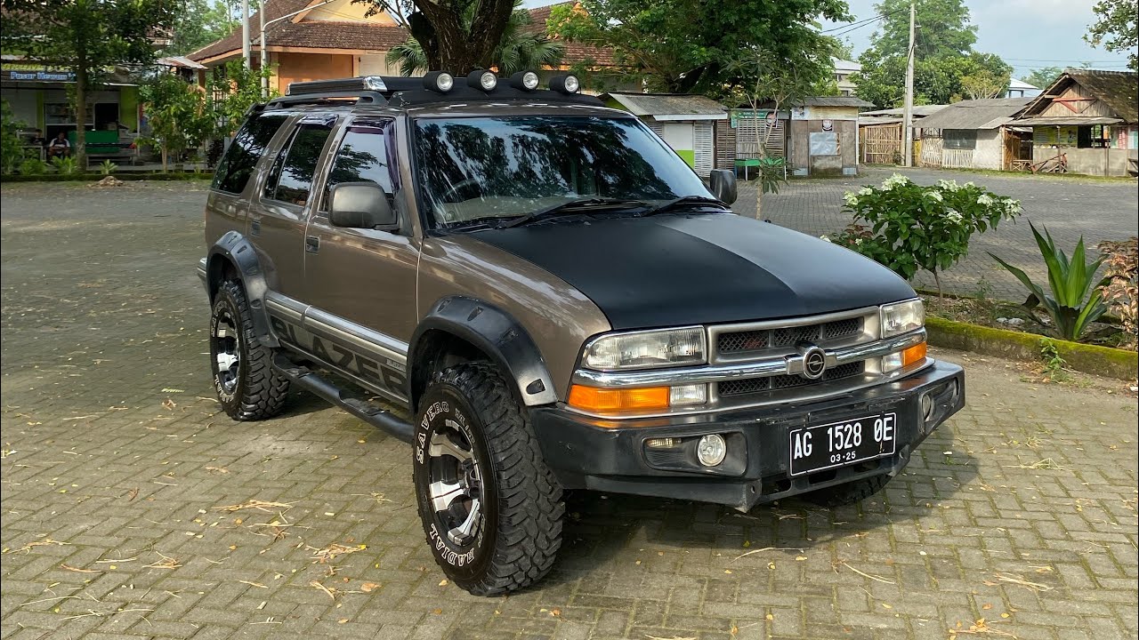 Opel Blazer tahun 2000 Coklat Metalic - YouTube