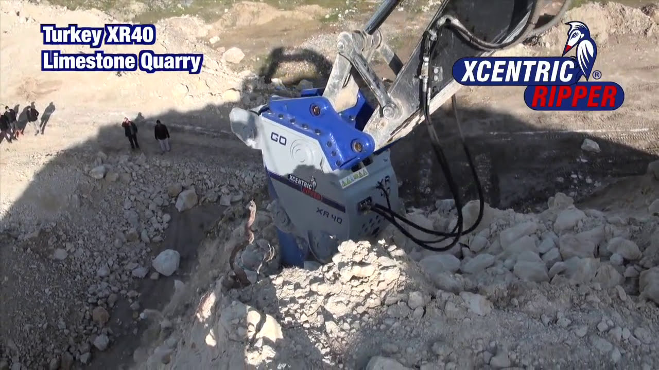 Turkey XR40 Limestone - Xcentric Ripper - hydraulic breakers hammers ...