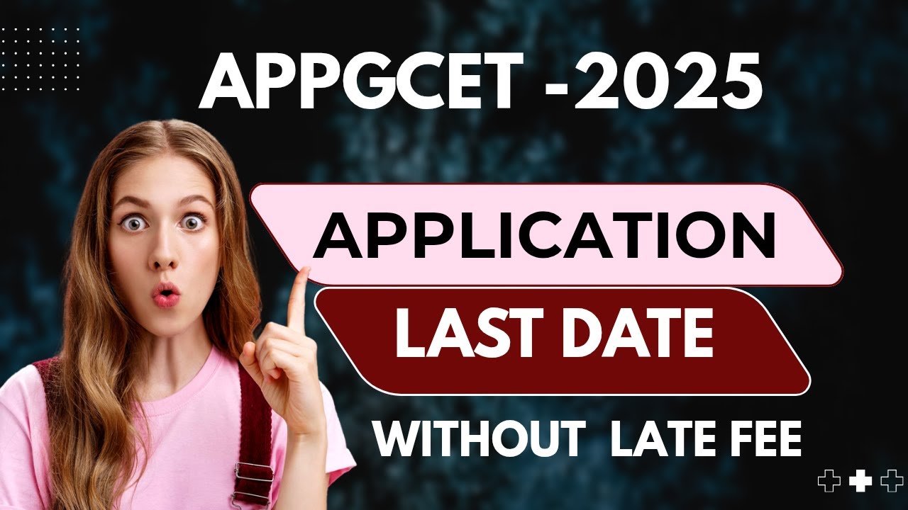 Application last date || Without and with late fee || #appgcet2025 ...