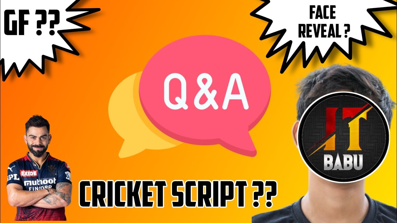Special QNA video for 3000 strong ️ family. Cricket script?? - YouTube