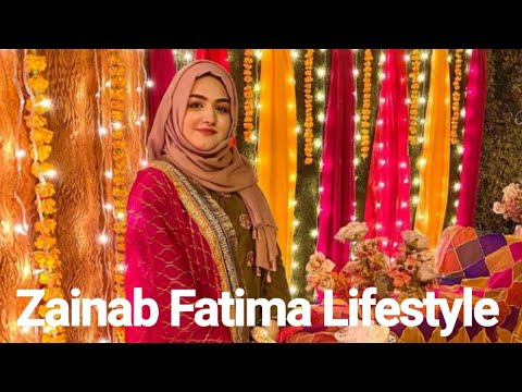 Zainab fatima lifestyle l seak peek - YouTube