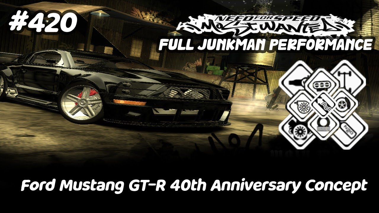 Ford Mustang GT-R 40th Anniversary Concept Walkthrough - NFS Most ...