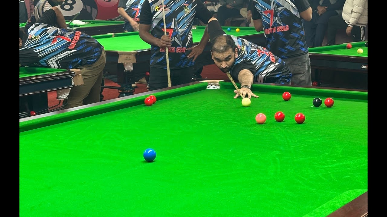 Snooker QF Match | Hamza Akbar vs Sagar Poma | 7 Star Snooker Arena ...