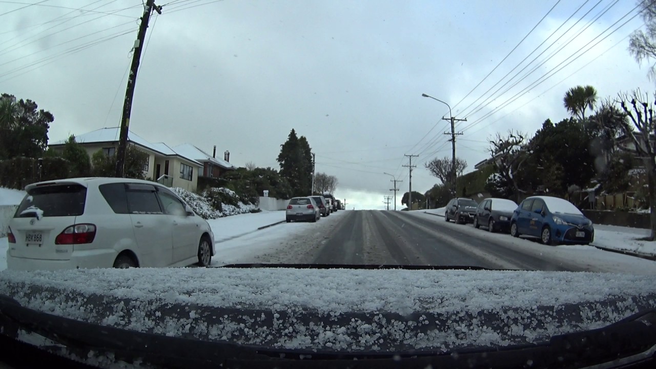 Dunedin snow day. July 2017 - YouTube
