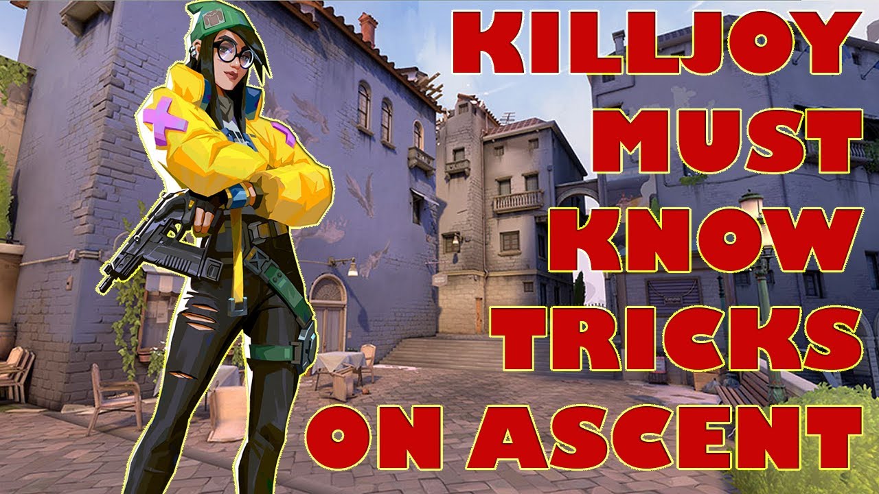 VALORANT KILLJOY ASCENT - MUST KNOW LINE-UPS AND TRICKS - YouTube