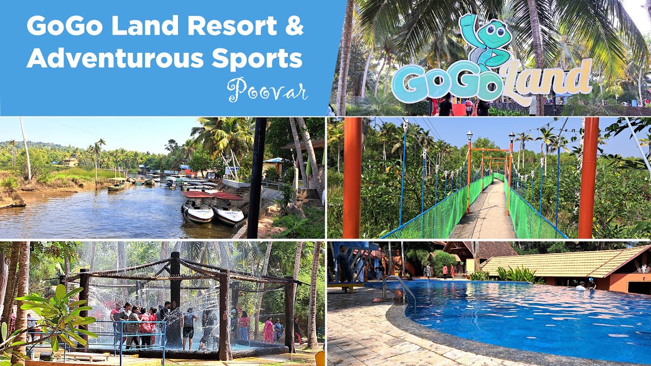 GoGo Land Resort & Adventurous Sports, Poovar, Thiruvananthapuram | Day Out - YouTube