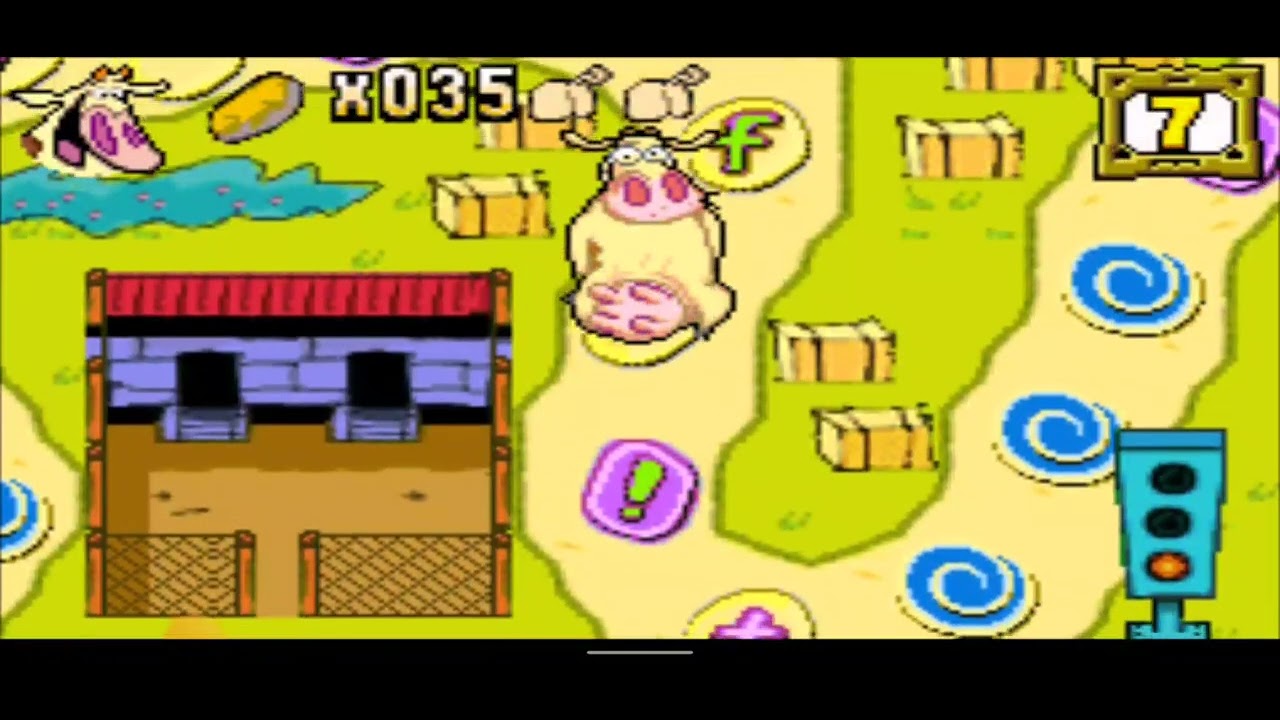 Cartoon Network Block Party Gameplay Courage Gameboy Advance - YouTube