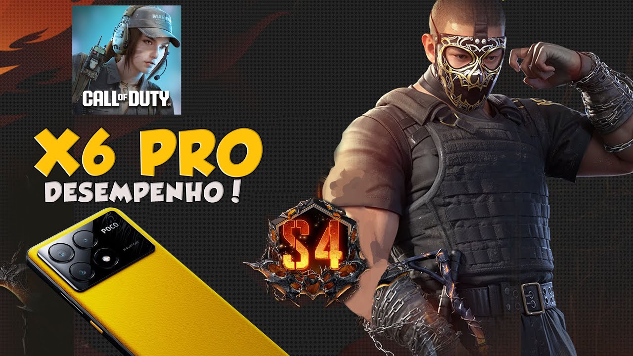 POCO X6 PRO DESEMPENHO COD MOBILE VALE A PENA 90 E 120 FPS ! CALL OF DUTY 2024 - YouTube