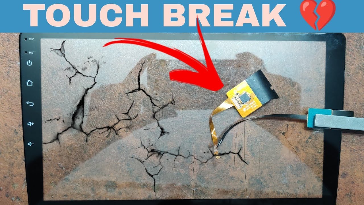 How to repair Android Touch if it broke ( Strip ) | Repair Stereo touch ...