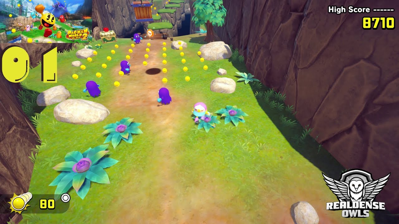 Do not take fruit from the golden tree - [PAC MAN WORLD 2 Re PAC 01 ...