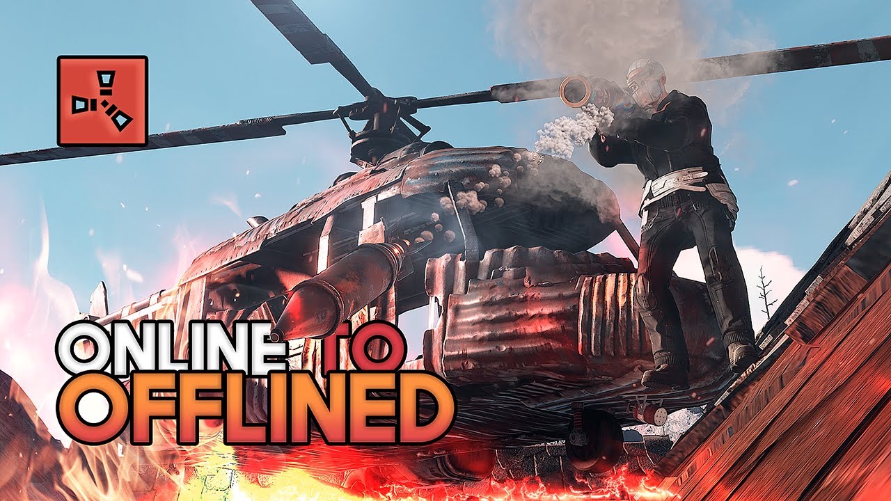 RUST - From ONLINE to OFFLINED - YouTube